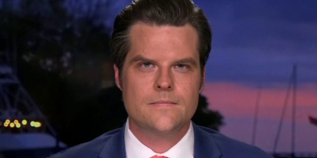Matt Gaetz responds to sex trafficking allegations against him: It's a ...