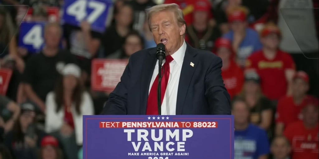 Trump critiques Harris' response to the recent hurricanes | Fox News Video