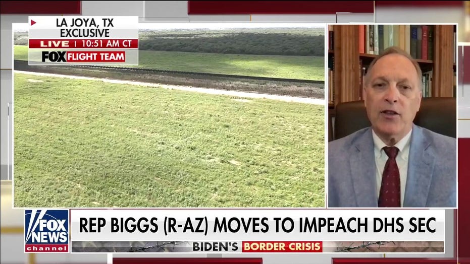 Rep Andy Biggs Biden Border Policies Violating The Law Mayorkas