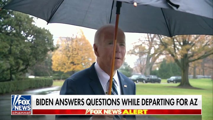 Biden torched for brushing off Peter Doocy's question about border ... Biden torched for brushing off Peter Doocy's question about border ...