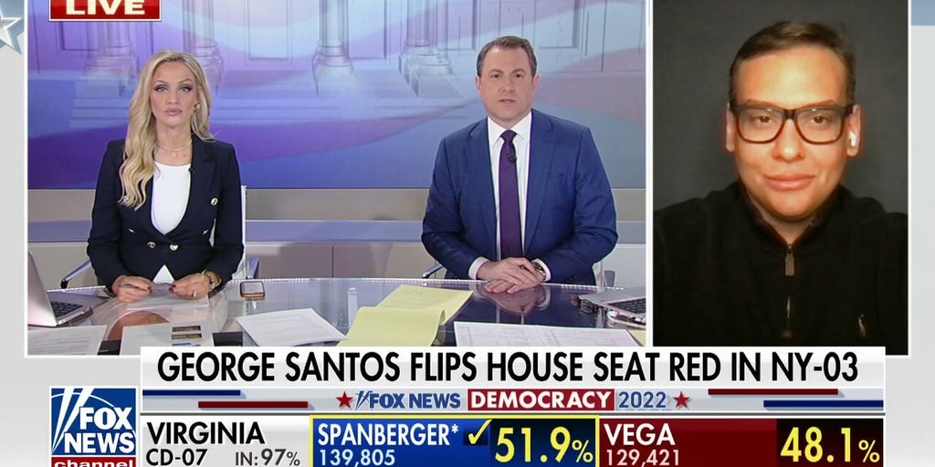 Republican George Santos flips New York House seat red | Fox News Video