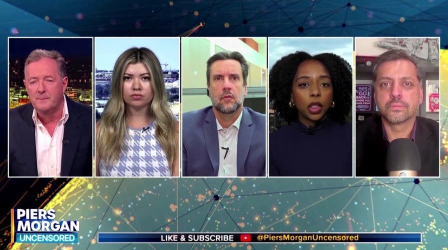 Sparks fly as liberal commentator admits to Piers Morgan she has zero ...