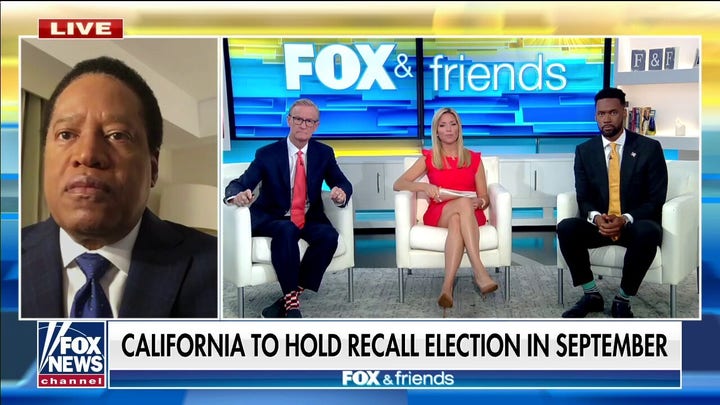 Larry Elder tells 'Fox & Friends' why he's running for CA governor ... Larry Elder tells 'Fox & Friends' why he's running for CA governor ...