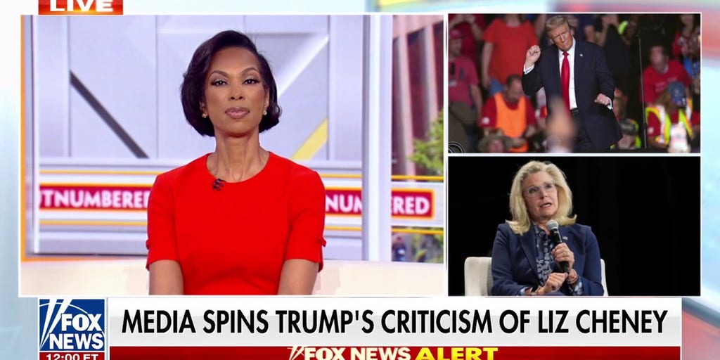 Liberal media accused of spinning Trump's criticism of Liz Cheney | Fox ...