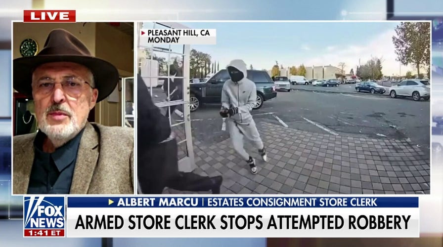 Armed Store Clerk Who Scared Off Sledgehammer Wielding Suspects Says He