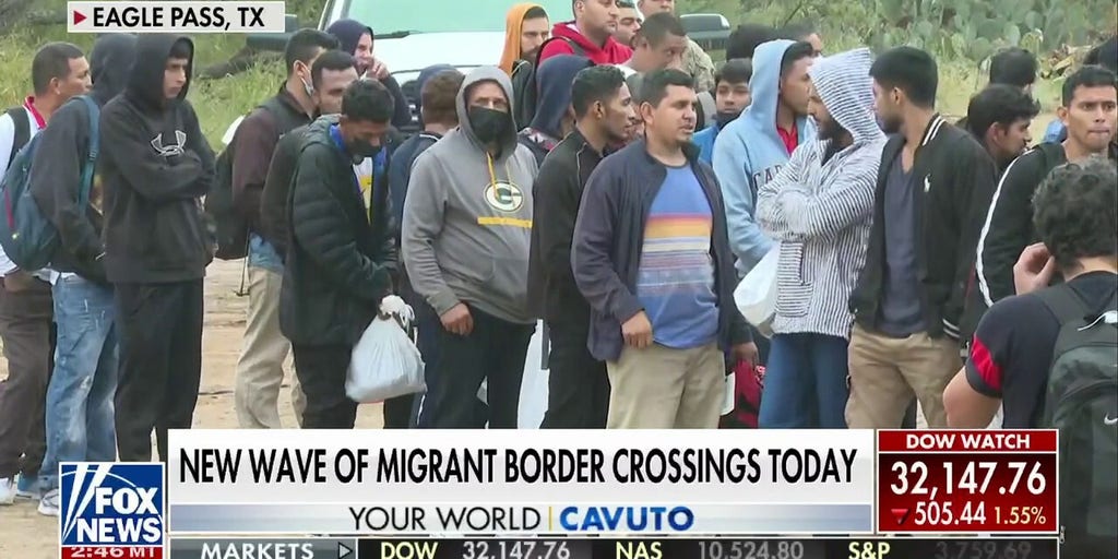 New Wave Of Migrant Crossings Overwhelms Border Patrol Agents Fox