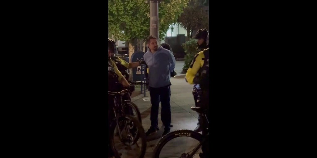 Conservative journalist Nick Sortor arrested outside Portland ICE ...