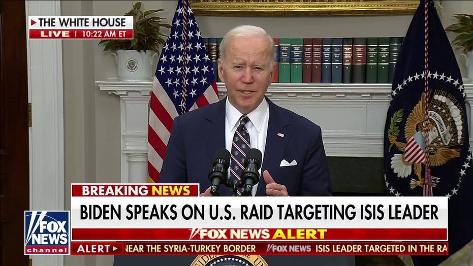 Isis Leader Killed In Us Special Operations Raid In Syria Biden Says