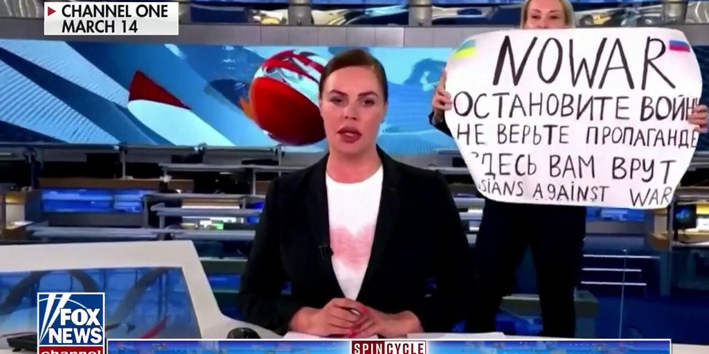 Russia producer protests war | Fox News Video