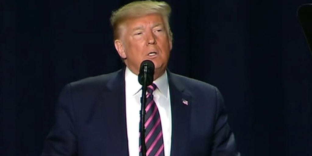 President Trump breaks with tradition, slams opponents at National ...