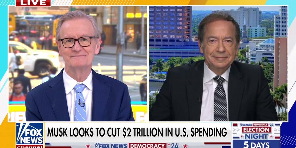 Elon Musk, Trump treasury contender vow $2T in spending cuts | Fox News ...