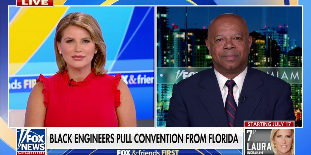 David Webb: Florida will be 'just fine' if Black engineer group moves to Atlanta | Fox News Video