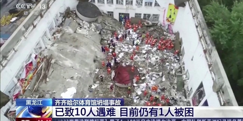 11 dead in China after middle school gym roof collapses onto youth ...