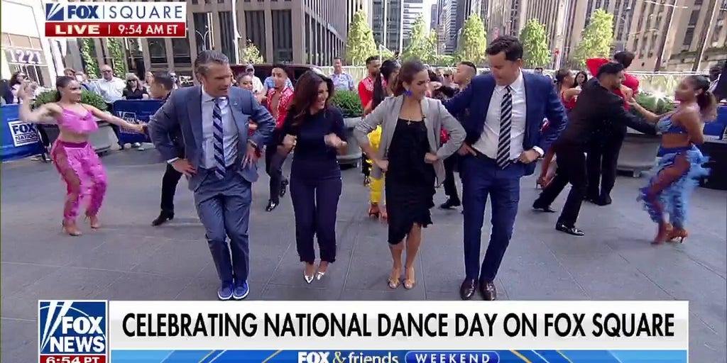 'Fox & Friends' hosts show off their salsa skills on National Dance Day ...