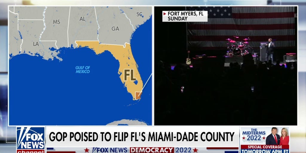 Florida's Miami-Dade County on the cusp of turning red | Fox News Video
