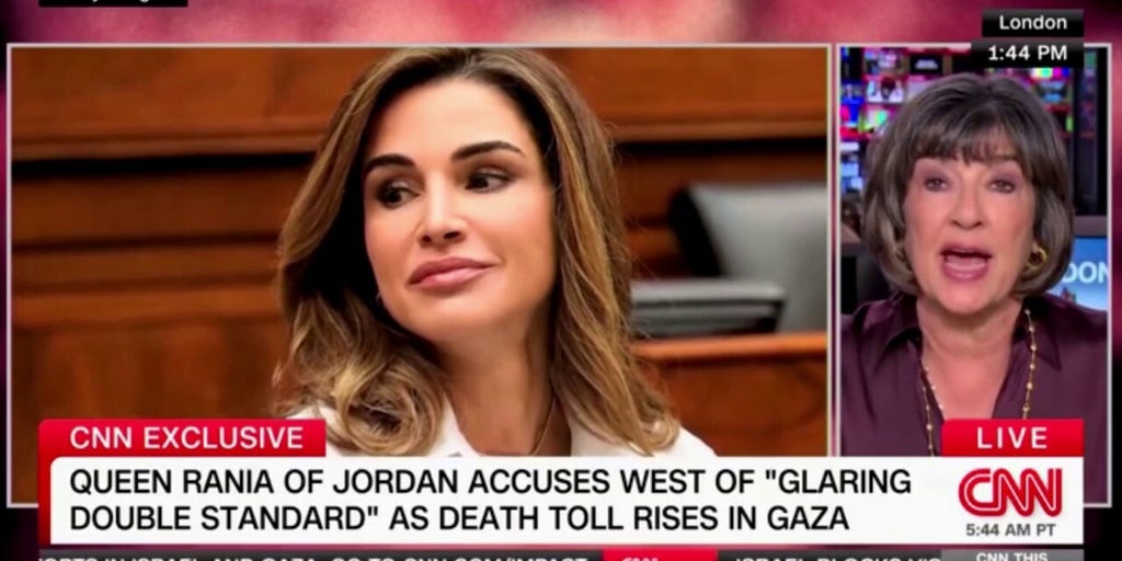 CNN's Amanpour says ‘rest of the world’ agrees with Queen of Jordan ...