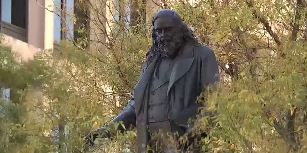 Statue honoring Confederate General Albert Pike restored after 2020 ...