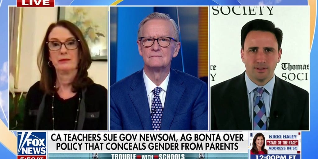 California teachers file suit against Gov. Newsom, AG Bonta over gender ...