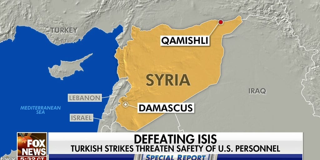 Turkey Launches Airstrikes Near Us Base In Syria Fox News Video