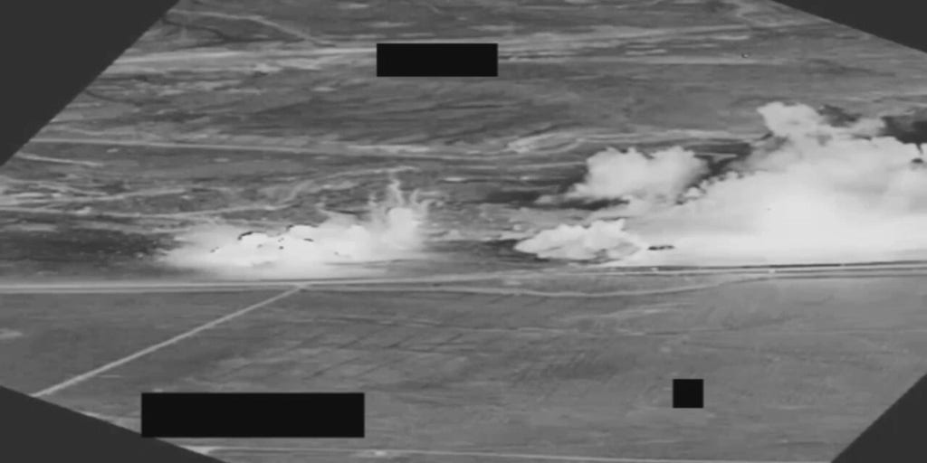 Video shows US airstrike on Syria in response to Iran-backed groups ...