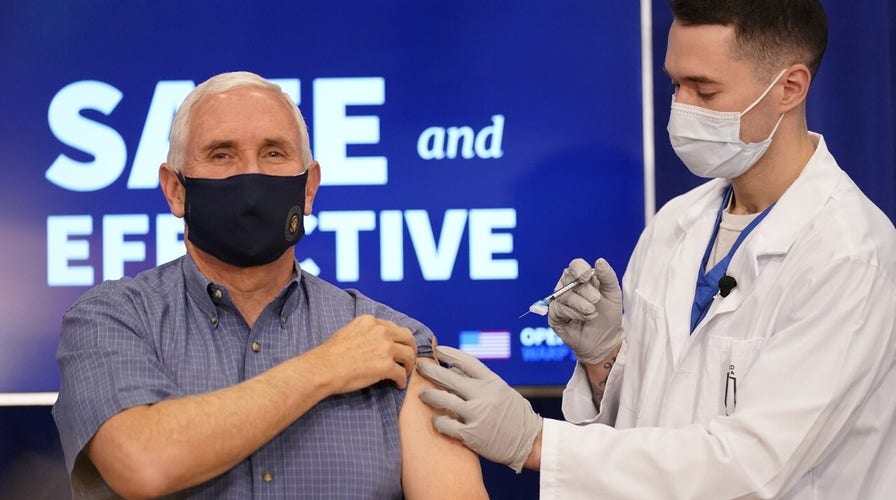 Pence gets COVID-19 vaccine to show it's 'safe and effective' | Fox News Pence gets COVID-19 vaccine to show it's 'safe and effective' | Fox News