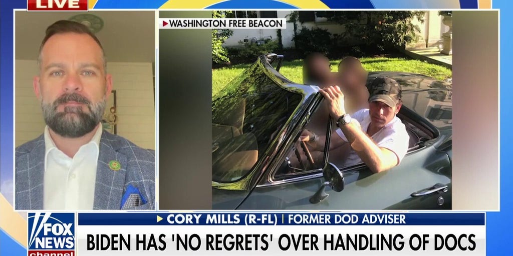 Cory Mills on document scandal: Biden only wants to talk about his ...