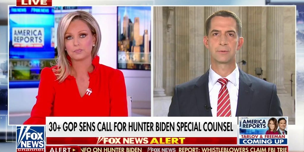 Tom Cotton We Cant Trust Ag Garland To Keep Hunter Biden