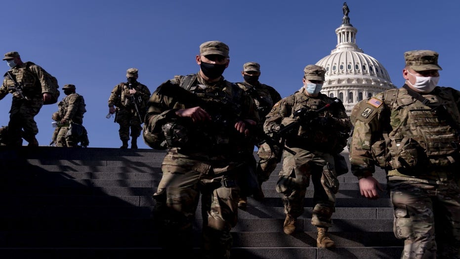 National Guard Break Time In Capitol Area Parking Garage Gets Lawmakers