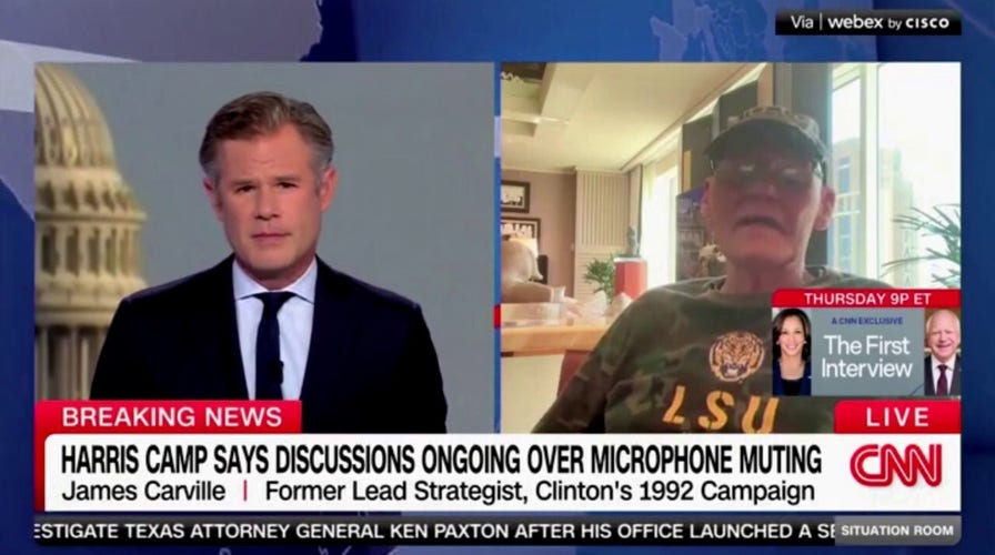 James Carville says Americans are hoping Trump and Harris debate is a ... James Carville says Americans are hoping Trump and Harris debate is a ...