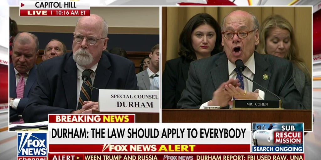 Durham Fires Back At Democrat Attacking His Reputation Perfectly