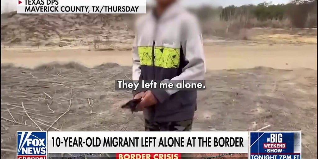 Abandoned child migrant sobs in heartbreaking border video | Fox News Video