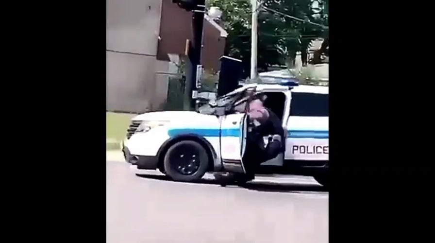 Naked Chicago woman who stole police car, dragged officer found 'not ... Naked Chicago woman who stole police car, dragged officer found 'not ...