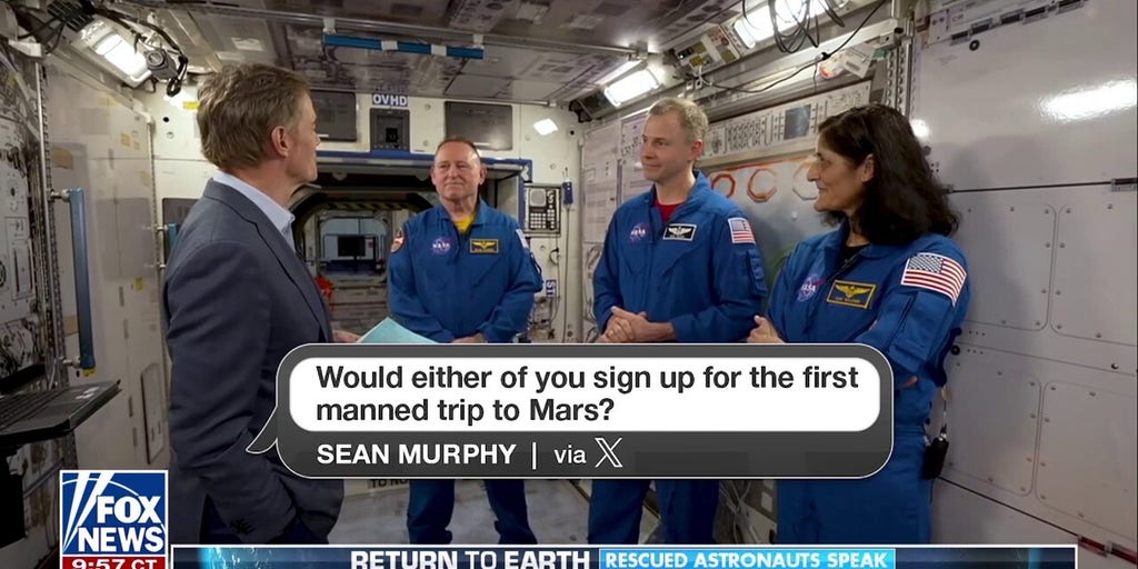 Rescued astronauts answer Americans' questions: 'Would you sign up for ...