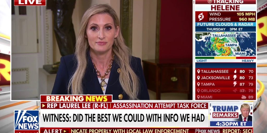 Rep. Laurel Lee: There needs to be a level of assurance that President Trump is being protected ...