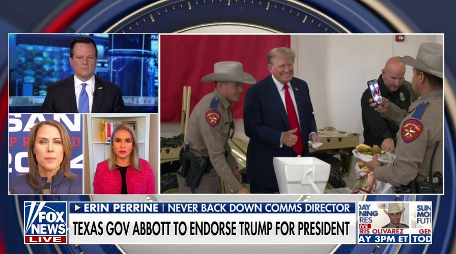 Texas Gov. Abbott endorses Trump for 2024 presidential bid | Fox News Texas Gov. Abbott endorses Trump for 2024 presidential bid | Fox News