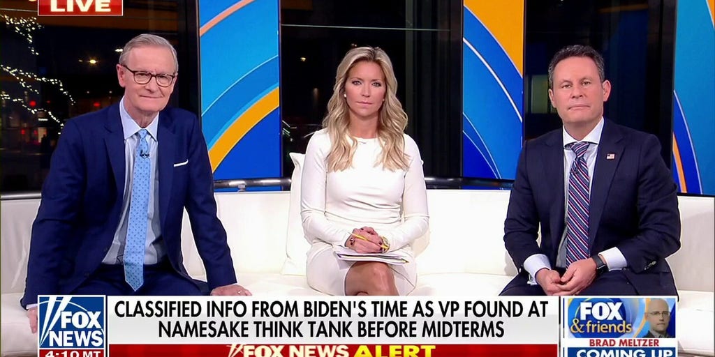 'Fox & Friends' sound off on Biden's classified documents: 'The irony ...