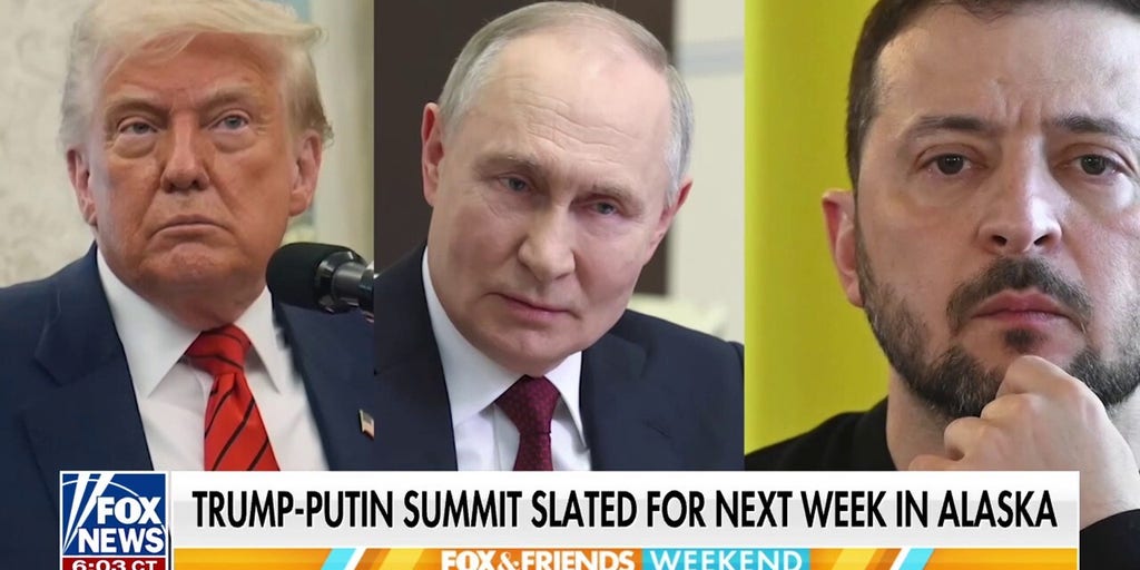 Trump, Putin meeting set to take place in Alaska | Fox News Video