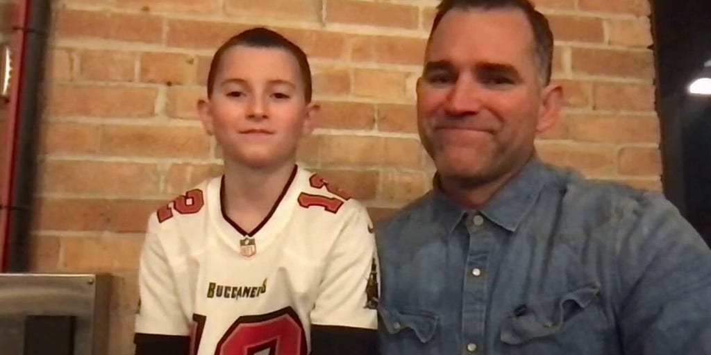 Young Tom Brady fan who beat brain cancer thanks QB for being his 'hero ...