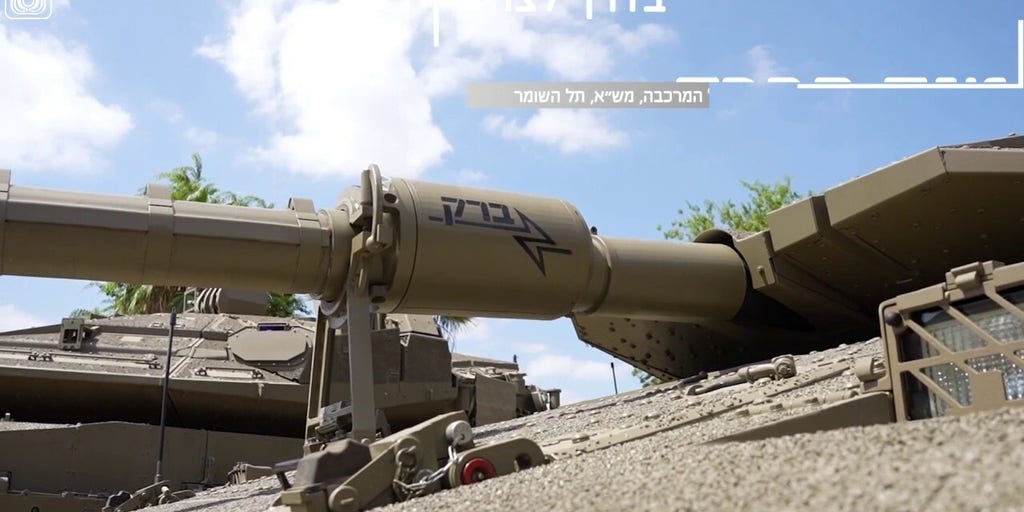 Israel's 'Barak' tank with AI capabilities unveiled by Ministry of ...