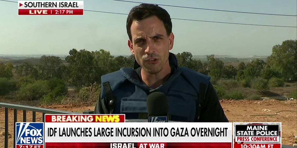 Israeli forces launch large incursion into Gaza overnight | Fox News Video