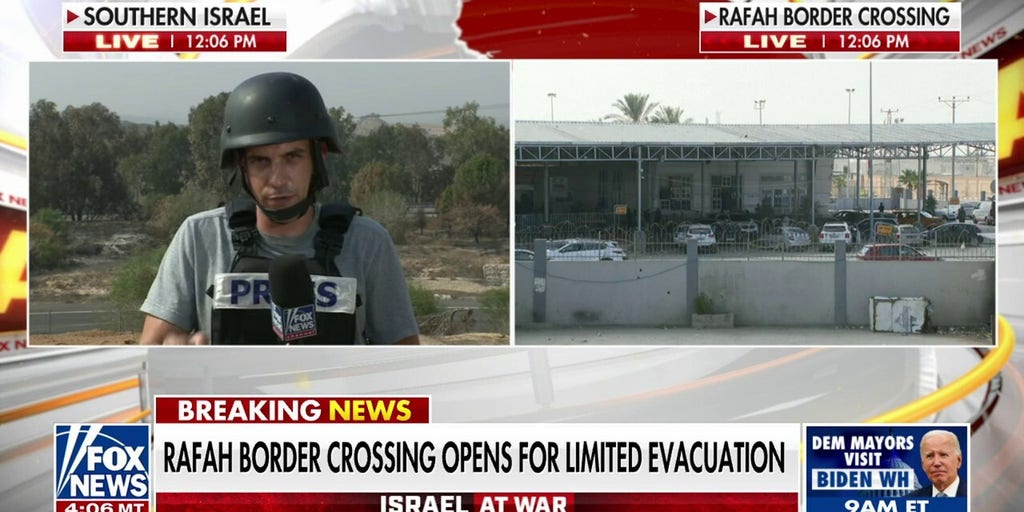 About 400 Americans reportedly stranded in Gaza | Fox News Video