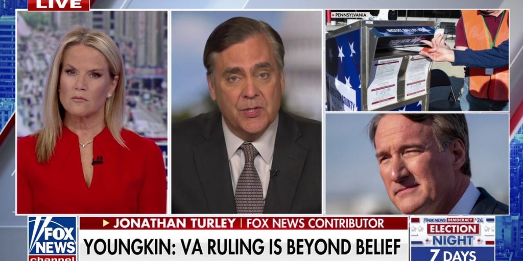 Jonathan Turley on what’s ‘really curious’ in Va. voter roll battle ...