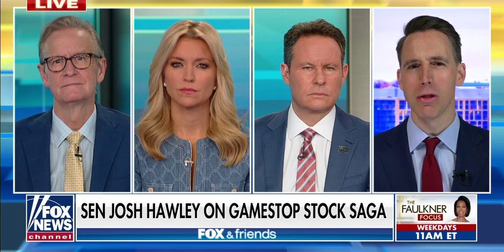 Gamestop, Robinhood saga shows the 'fix is in': Josh Hawley | Fox News ...