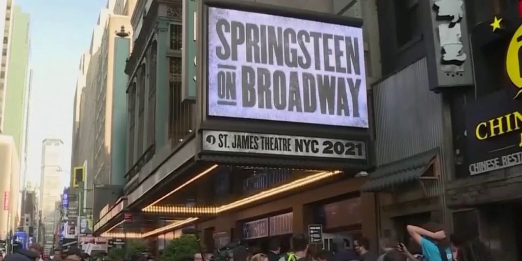 Springsteen on Broadway faces protest over vaccine mandate | Fox News Video