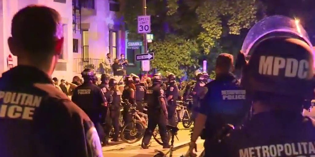 Massive law enforcement show of force in Washington, DC | Fox News Video