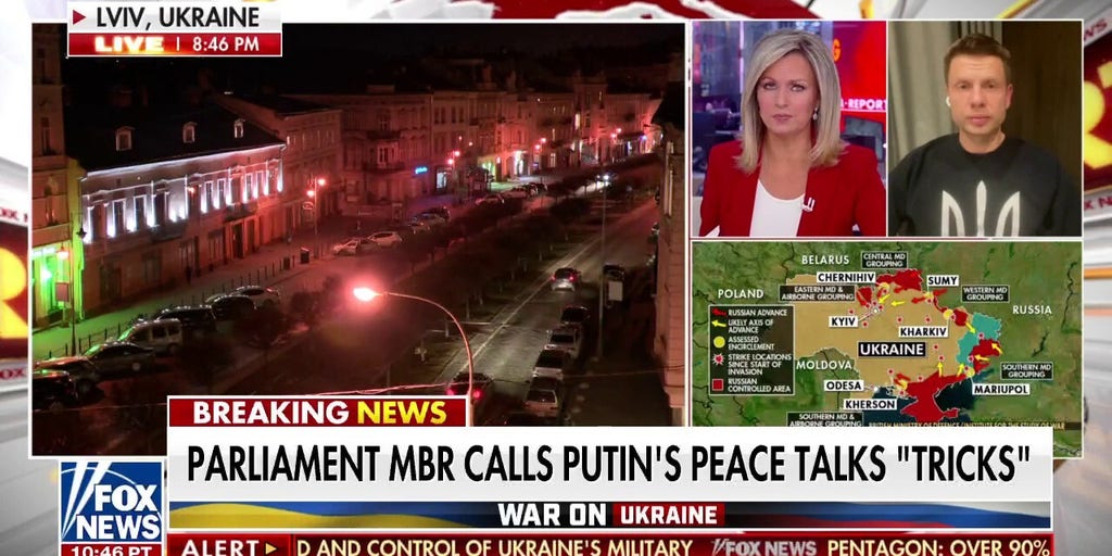 Ukraine Parliament member calls Putin's peace talks 'tricks' | Fox News ...