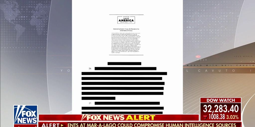 Legal experts break down redacted affidavit released from DOJ on Trump ... Legal experts break down redacted affidavit released from DOJ on Trump ...
