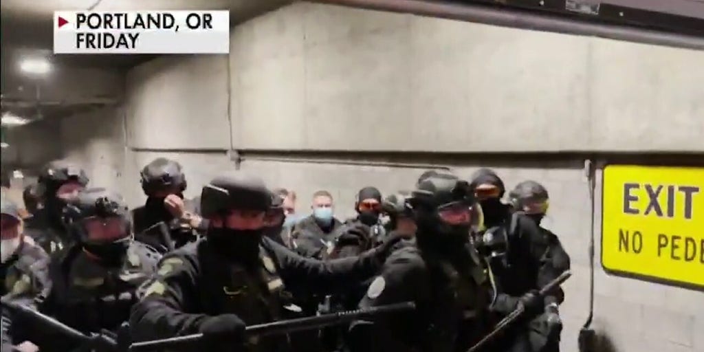 Police declare riot in Portland last night after Rittenhouse verdict ...