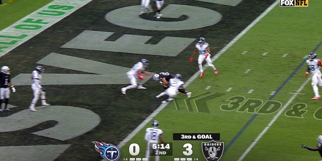 Geno Smith finds Michael Mayer for a touchdown, extending Raiders' lead ...
