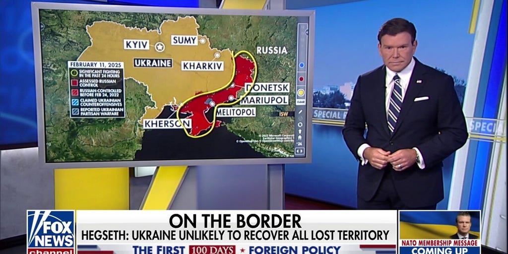Bret Baier breaks down the history of the Ukrainian-Russian territorial ...